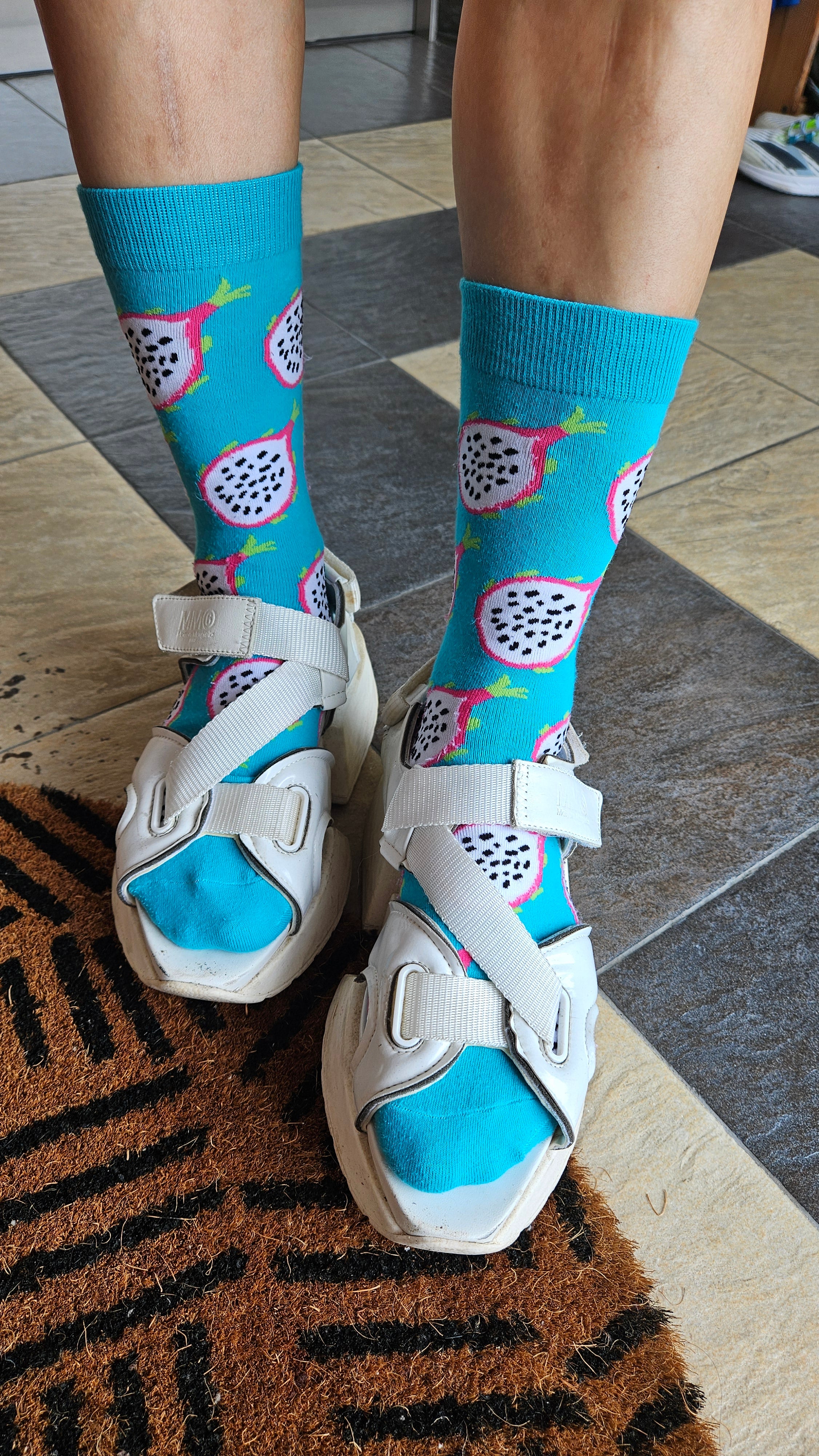 Singapore Fruits Series Dragon fruit Socks – Cat Socrates Online