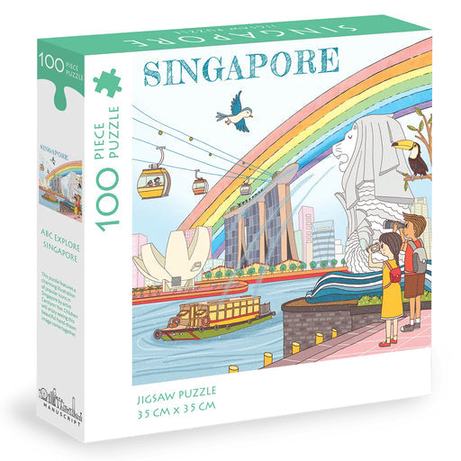 ABC Explore Singapore a 100 Pieces Jigsaw Puzzle – Cat Socrates Online